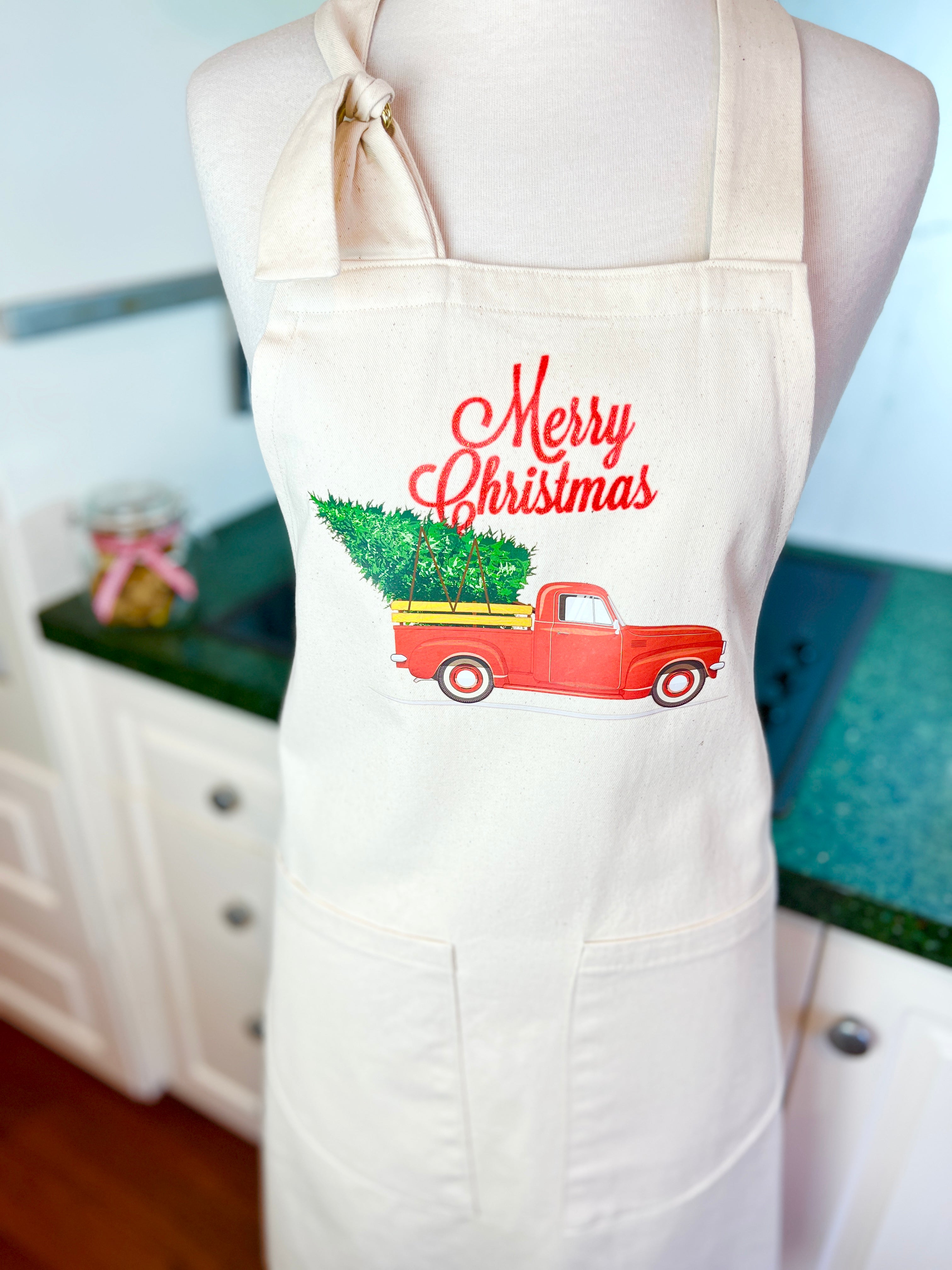 Retro Christmas Apron - ON SALE! – My Favourite Apron Co.